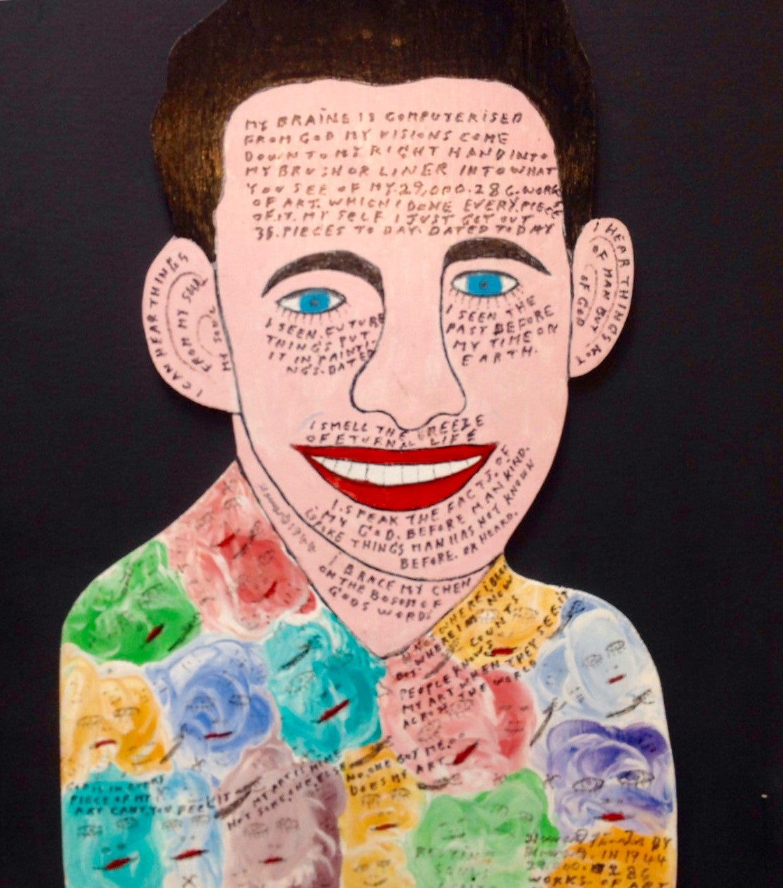 Howard Finster Painting